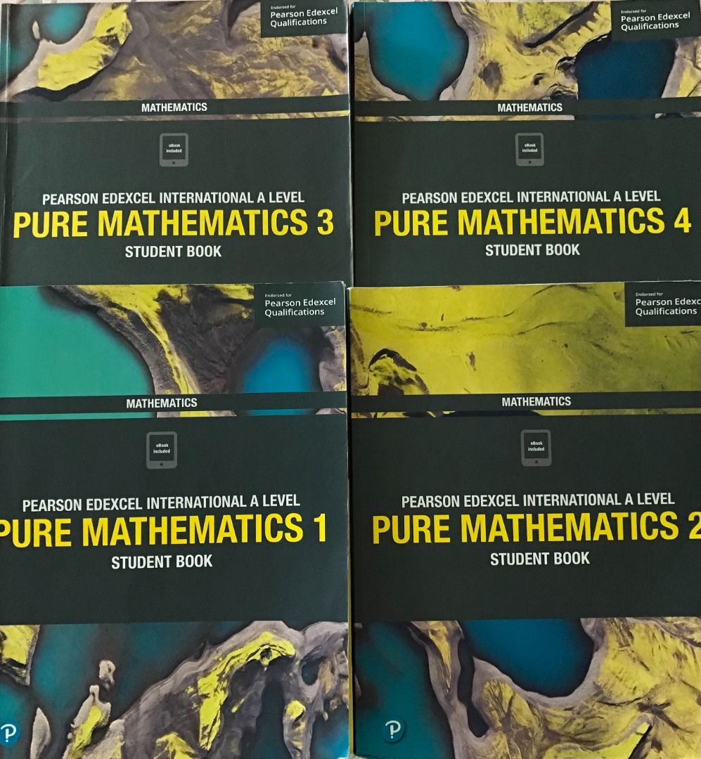 Pearson Edexcel International A Level Pure Mathematics 1 & 2 & 3 & 4 ...