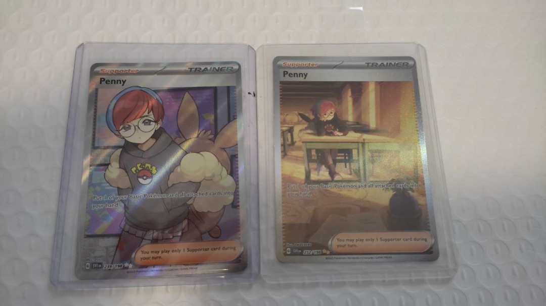 Penny 252 Sir And Penny 239 Sr Pokemon Scarlet And Violet Not