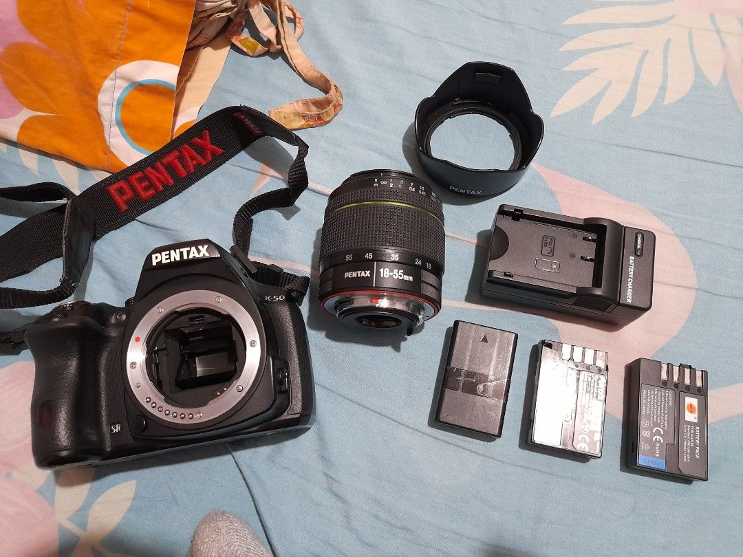 Pentax K-50 Camera (sira ang auto focus 2k lang bayad sa pagpa ayos) on ...