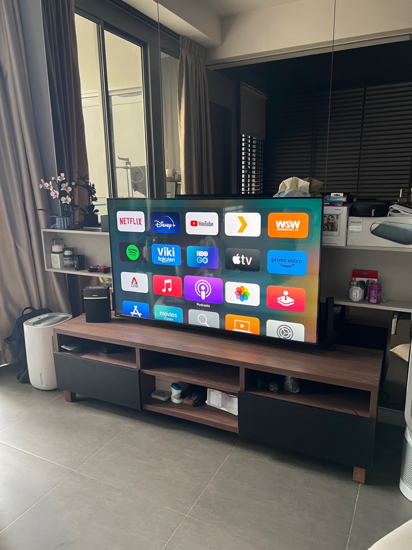 Philips 4K UHD LED 55 inch TV, TV & Home Appliances, TV & Entertainment ...