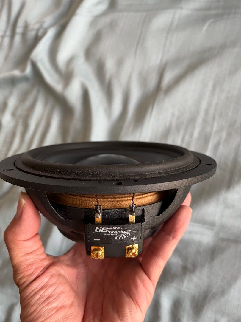 Phoenix Gold Ti6 Titanium Elite Midrange speakers, Audio, Soundbars ...