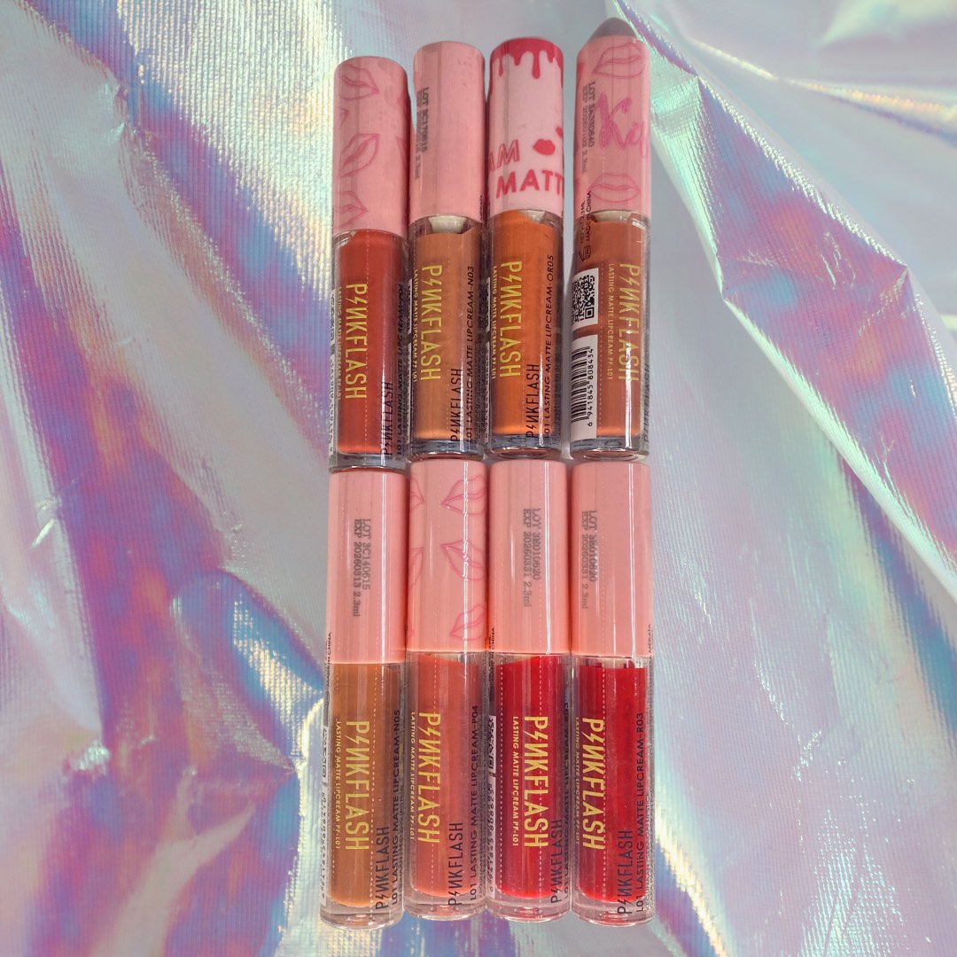Pinkflash lip cream 10k-15k/pcs, Kesehatan & Kecantikan, Rias Wajah di ...