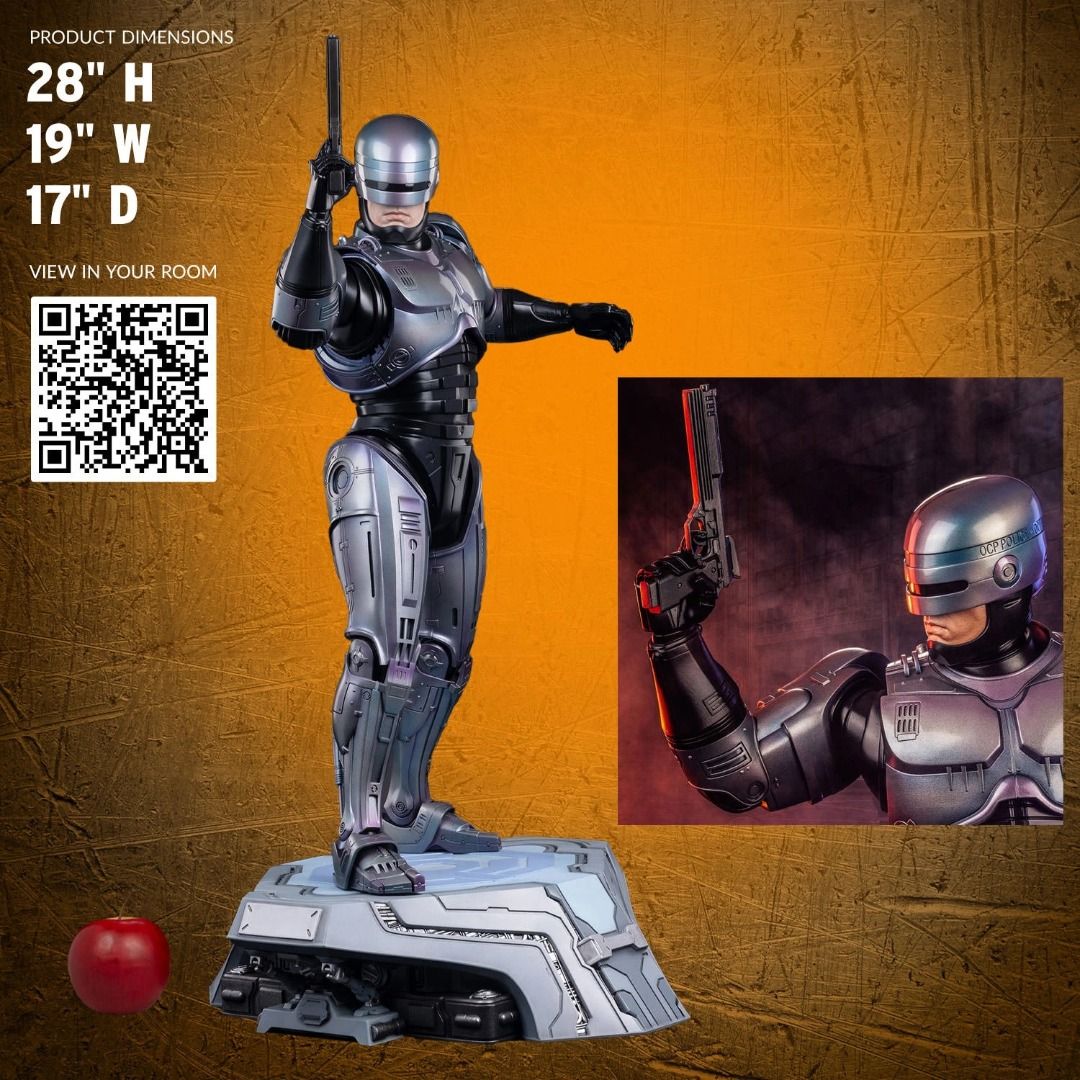 [PO] Sideshow 9124862 Robocop (Deluxe Version) 1:3 Scale Statue by PCS ...