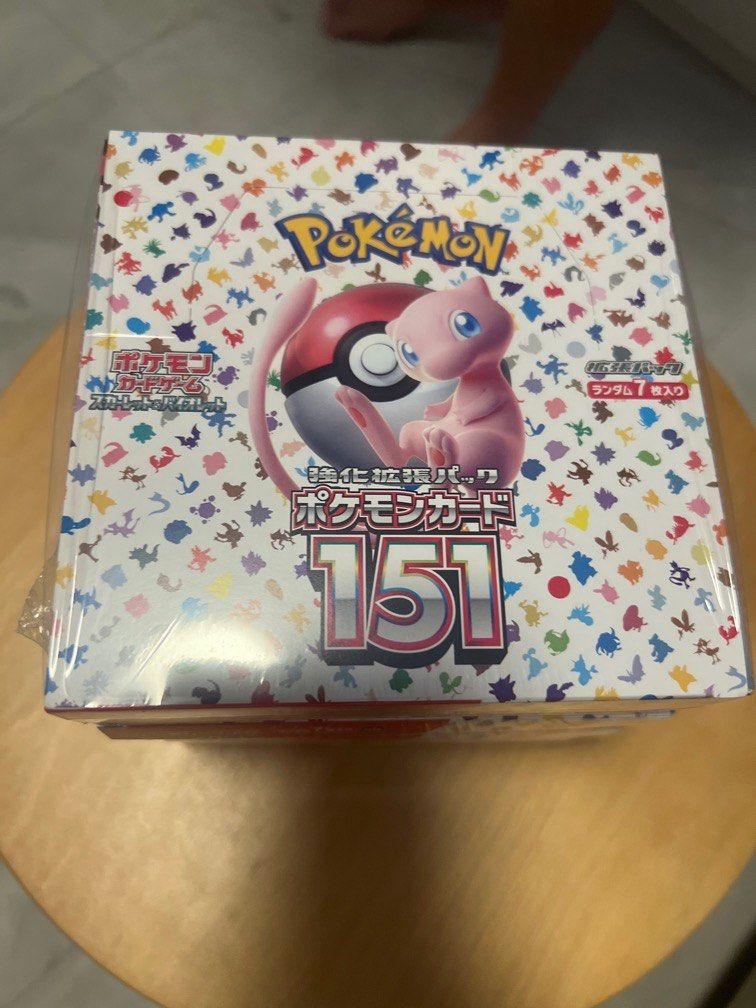 RESTOCK! Sealed (with shrink wrap) BN Pokemon 151 booster box, Hobbies ...