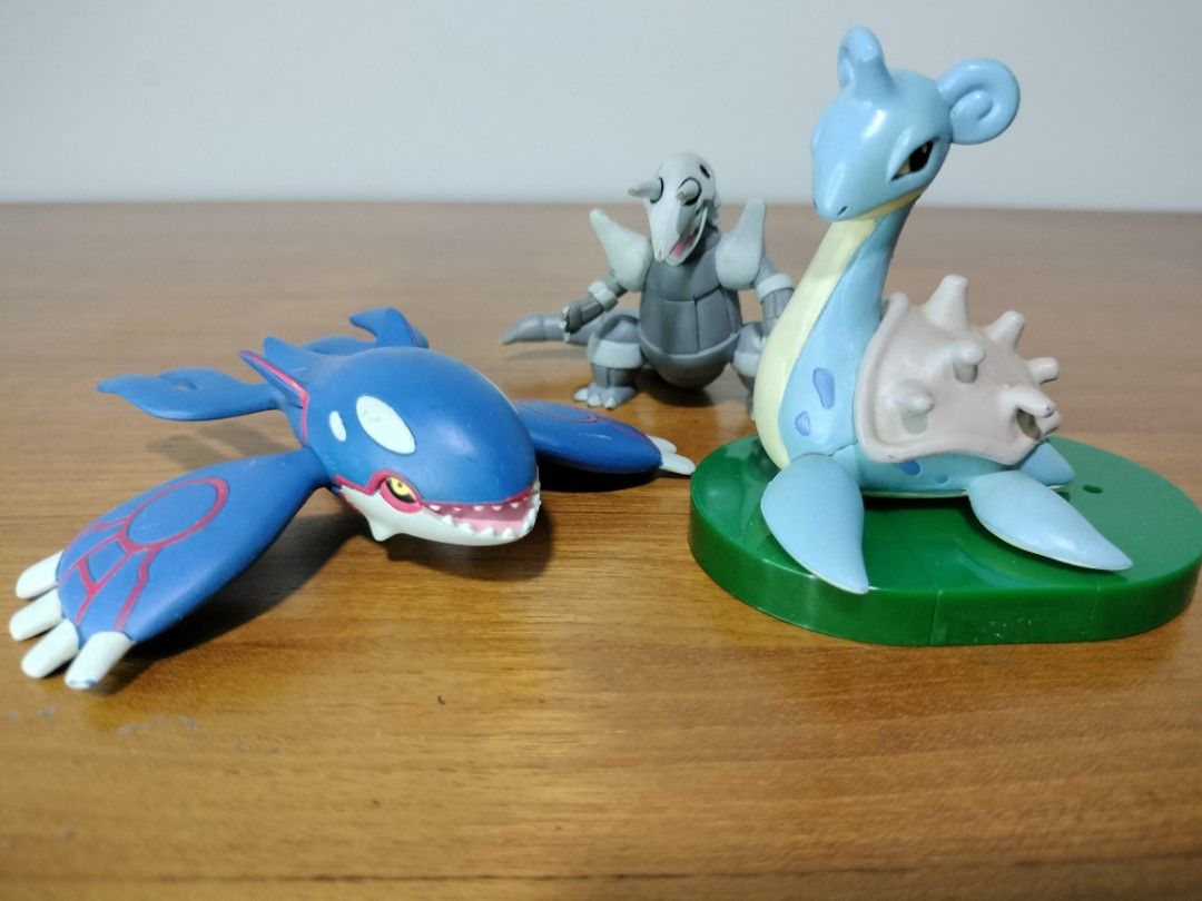 Pokemon Zukan 1/40 Scale Figure (Lapras, Kyogre, Aggron) - Tomy ...