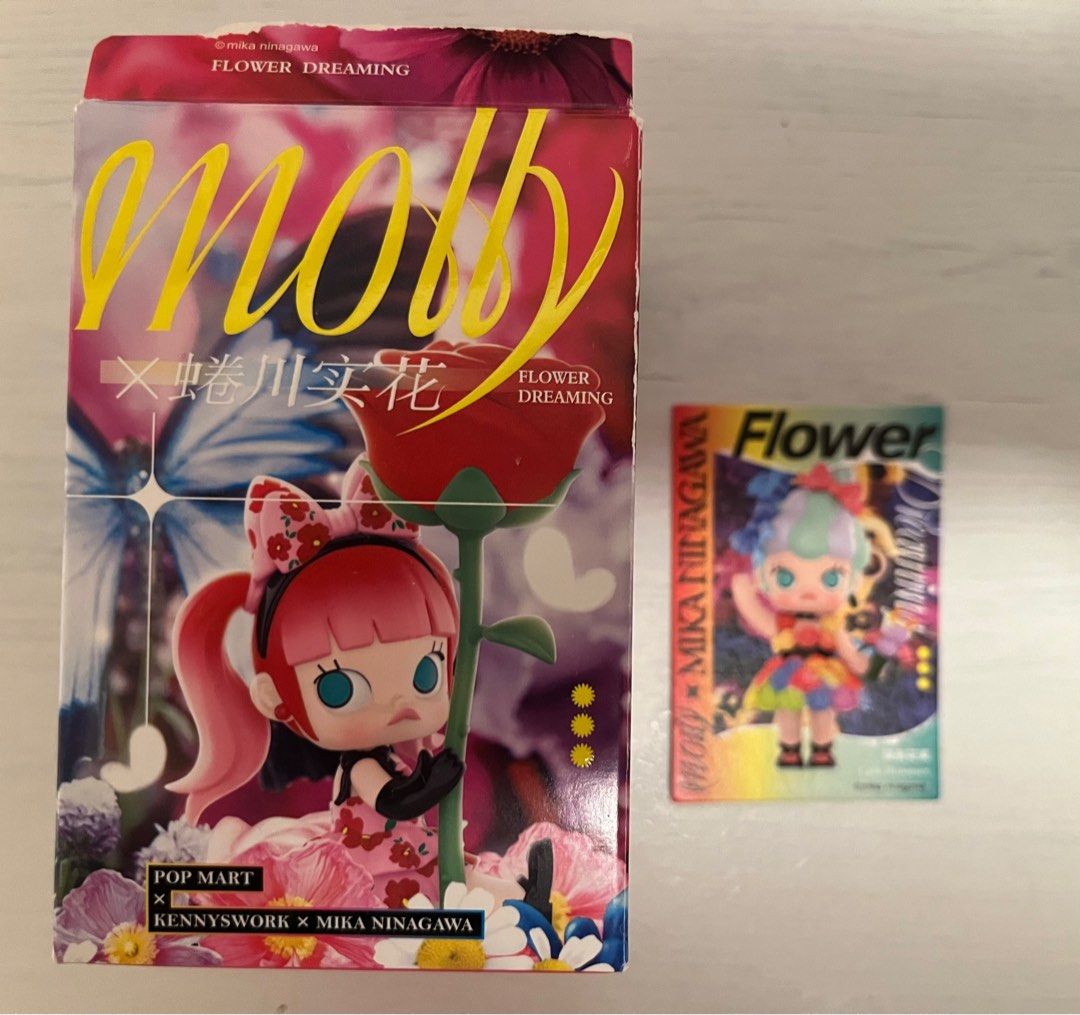 Pop Mart Molly x 蜷川實花 Late Bloomer 深夜花束, 興趣及遊戲, 玩具 & 遊戲類 - Carousell