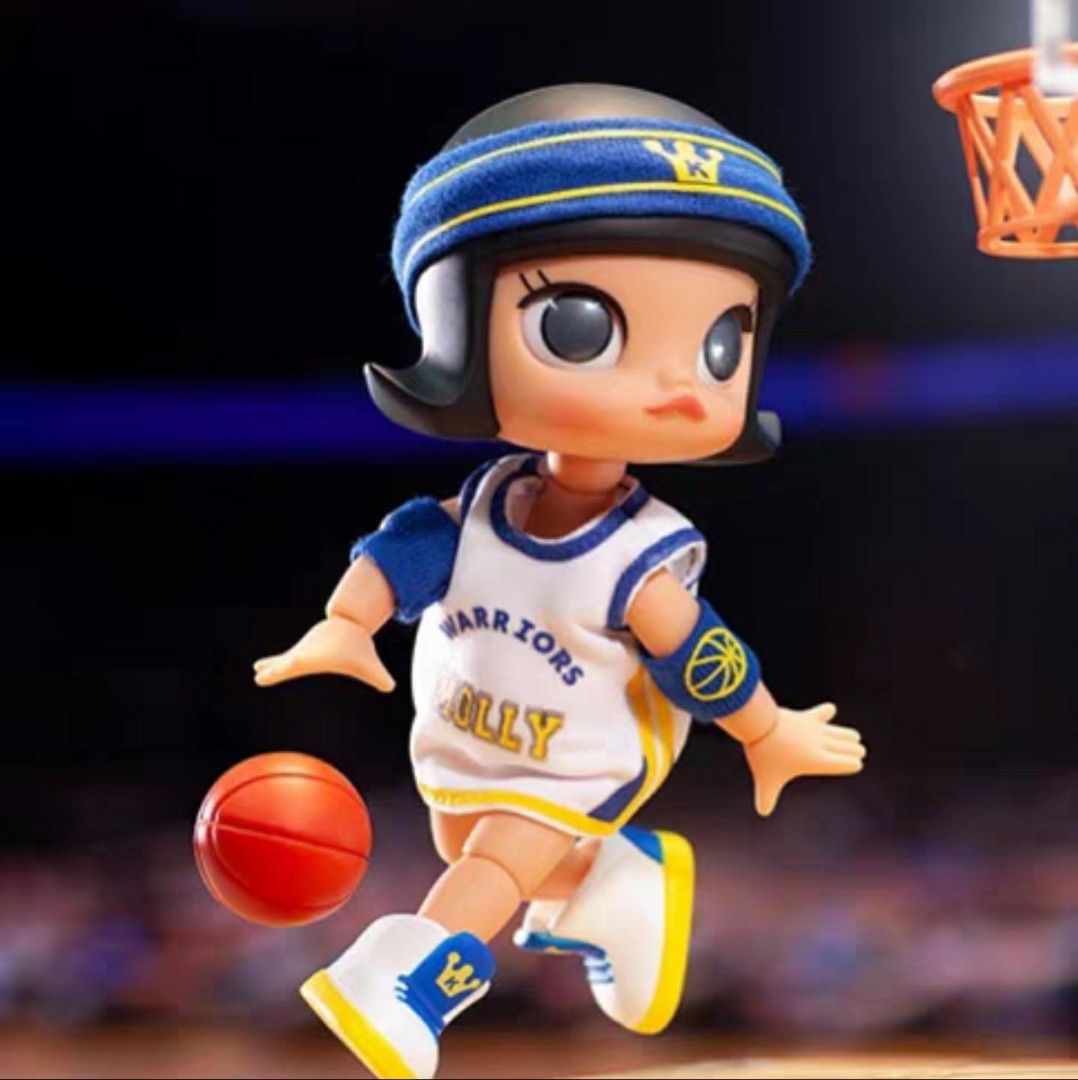 [POPMART EXCLUSIVE!] POPMART MOLLY X NBA BASKET BALL BALL JOINTED DOLLS ...