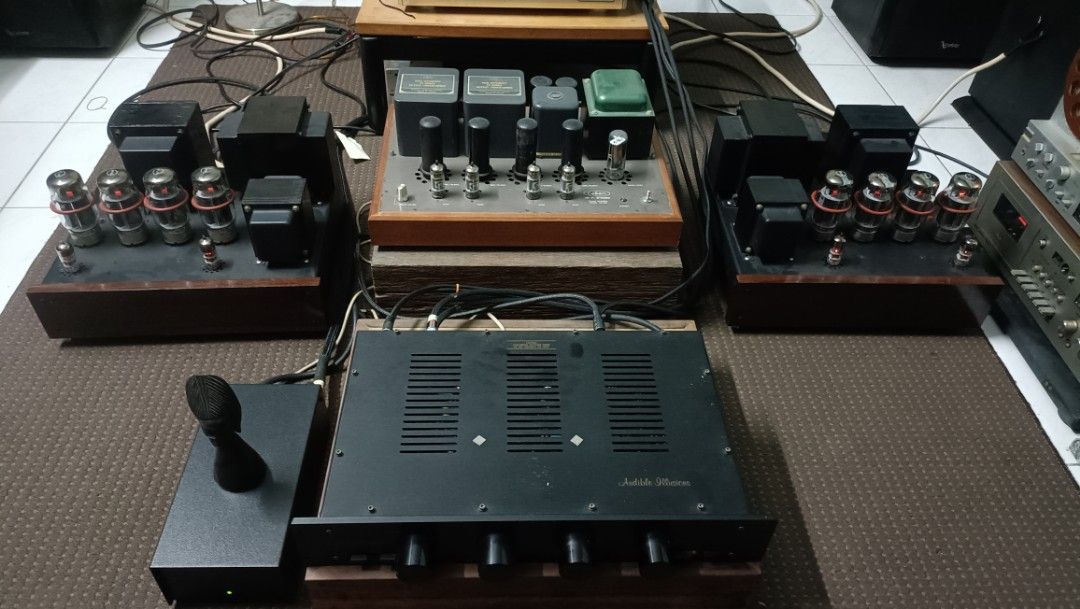 Promitheus audio KT120 monoblock valve / tube amplifier, Audio, Soundbars, Speakers & Amplifiers ...