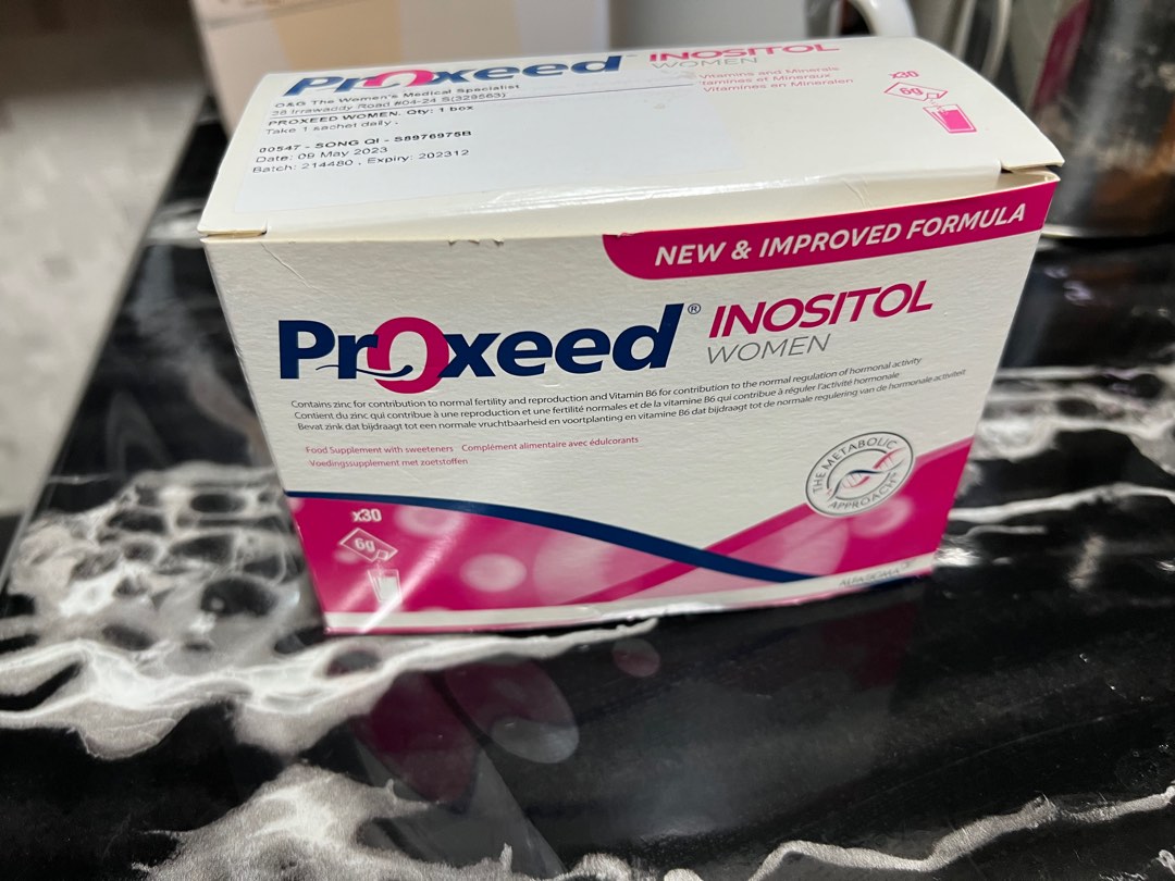 Proxeed Inositol Women, Health & Nutrition, Health Supplements ...