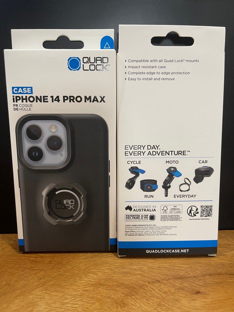 Quad Lock iPhone 14 Pro Max Case, Mobile Phones & Gadgets, Mobile ...