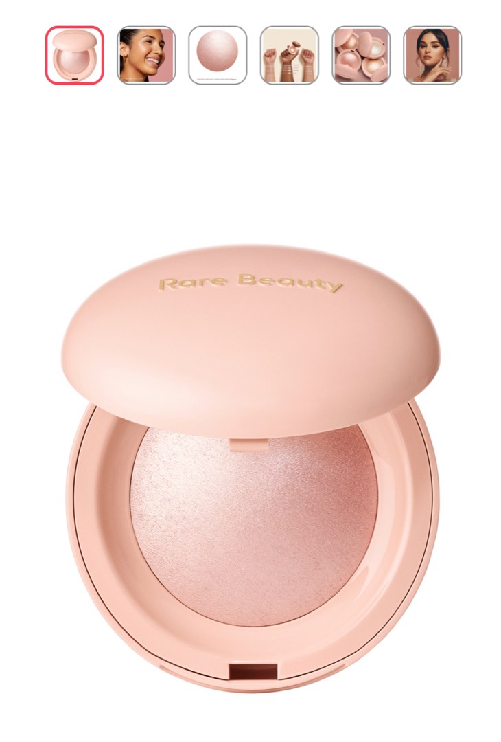 RARE BEAUTY highlighter (Mesmerizing) 90% new, Beauty & Personal Care ...