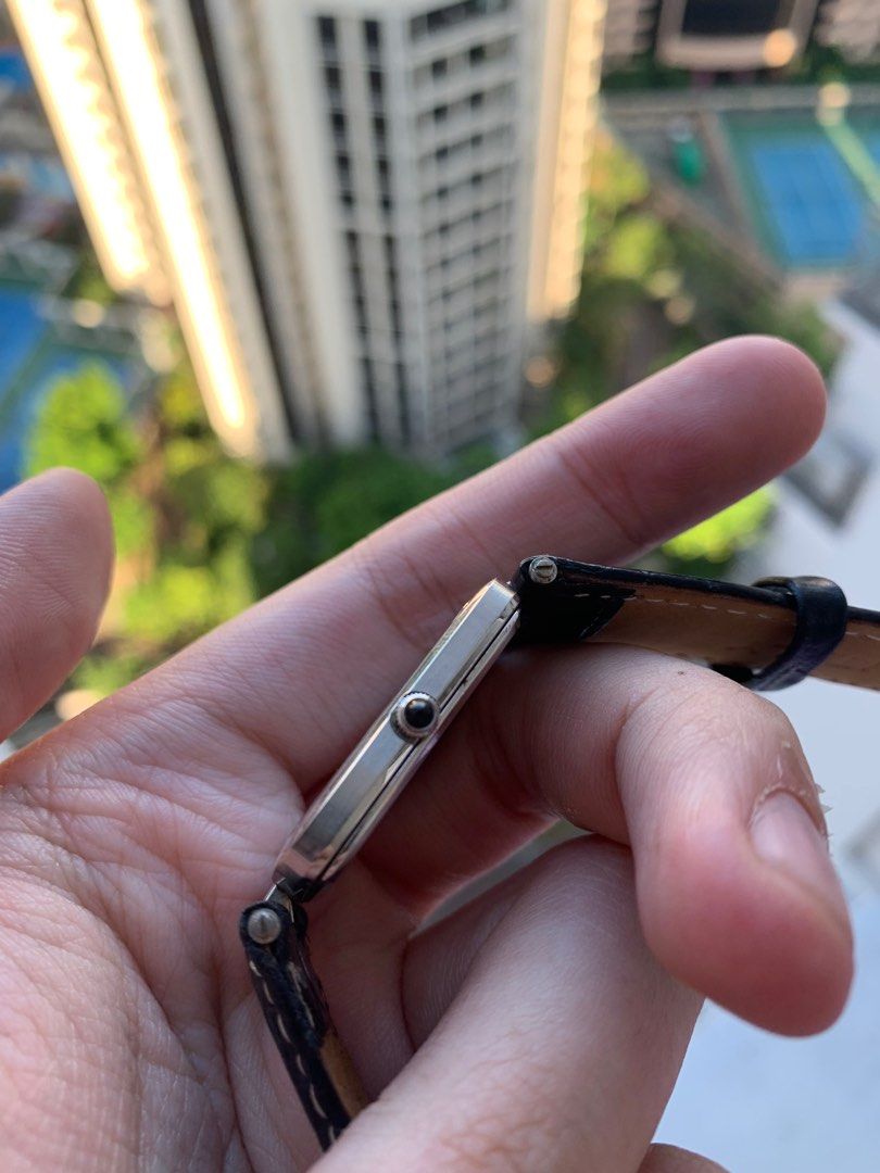 (Rare) Seiko Credor round rectangle case with Letter dial., Luxury ...