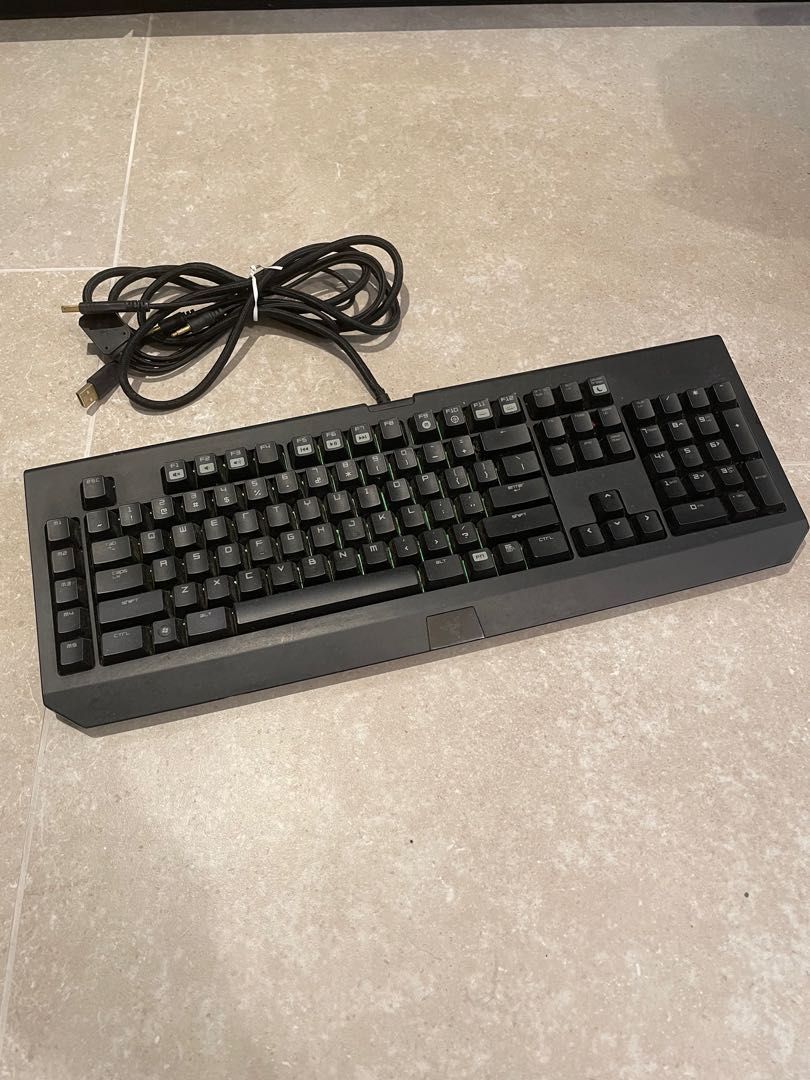 Razer 雷蛇 Blackwidow RZ03-0038 機械鍵盤 gaming 用, 電腦＆科技, 電腦周邊及配件, 電腦鍵盤及相關產品 ...