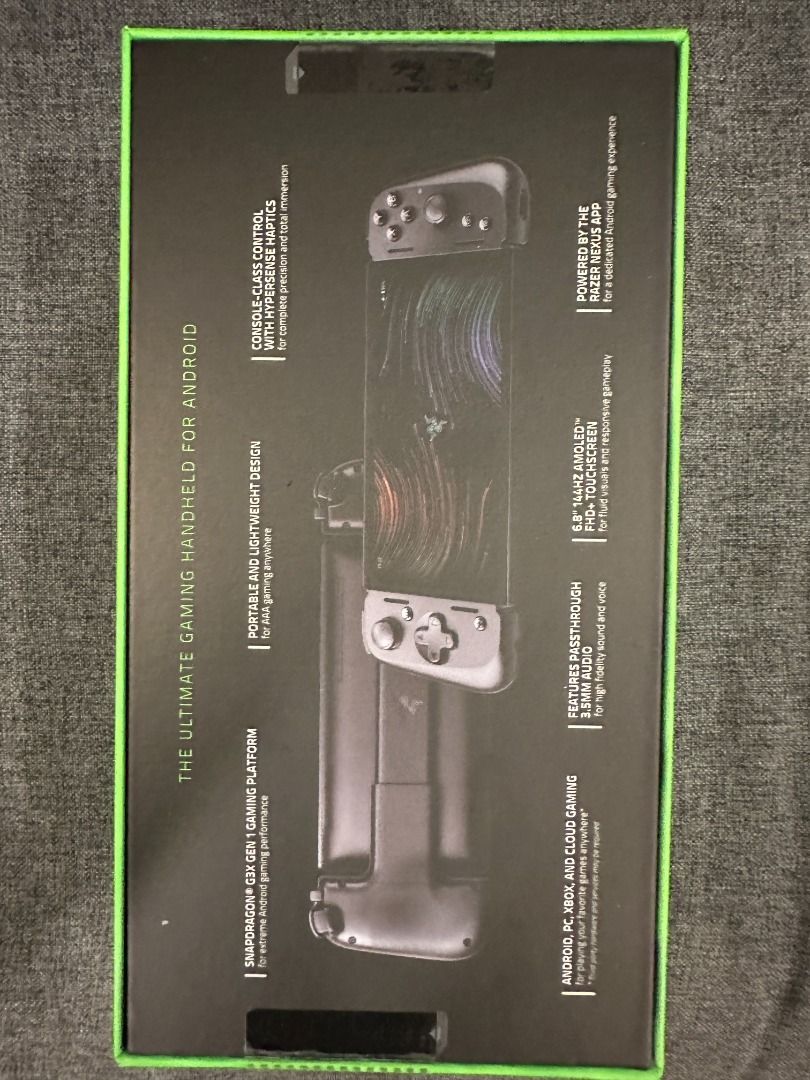 Razer Edge Gaming Tablet and Kishi V2 Pro Controller, Video Gaming ...