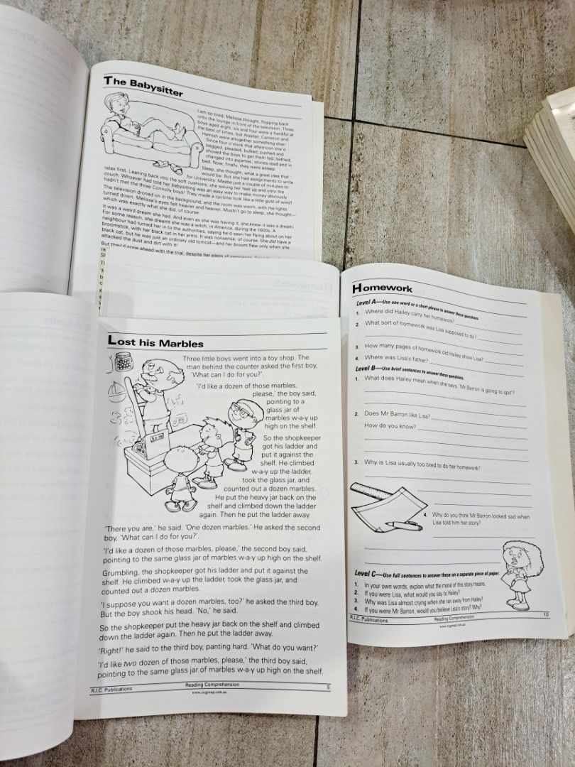 Reading Comprehension, Hobbies & Toys, Books & Magazines, Assessment ...