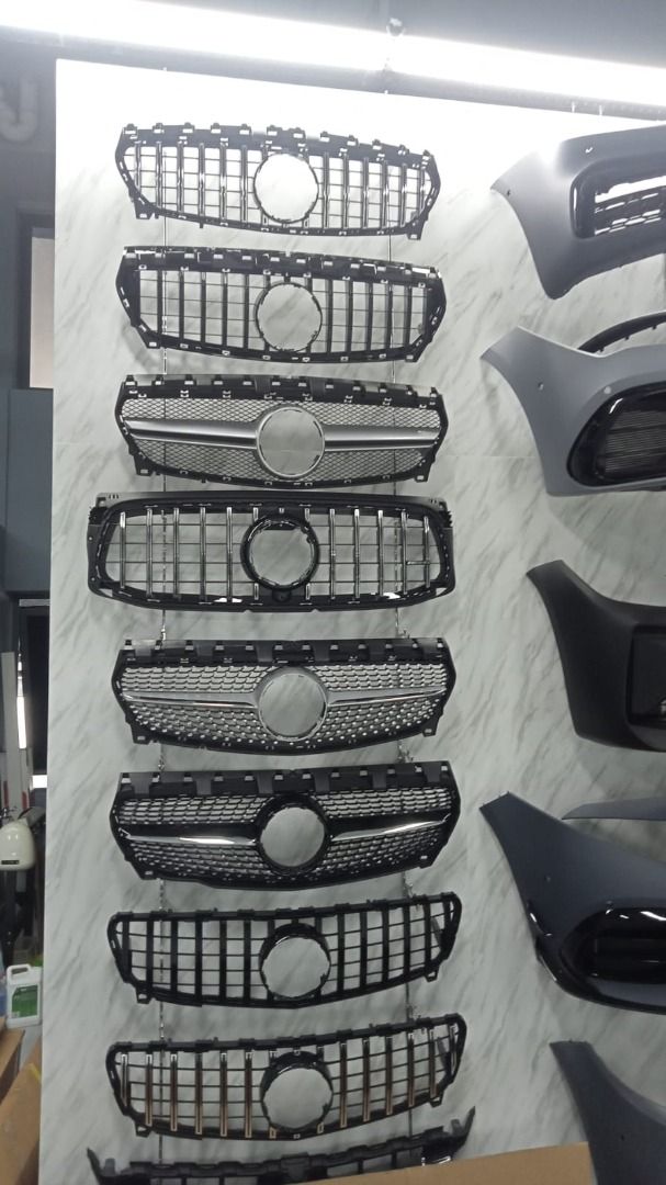 [READY STOCK] MERCEDES-BENZ FRONT GRILLE W117 W176 W205 W118 W177, Car ...