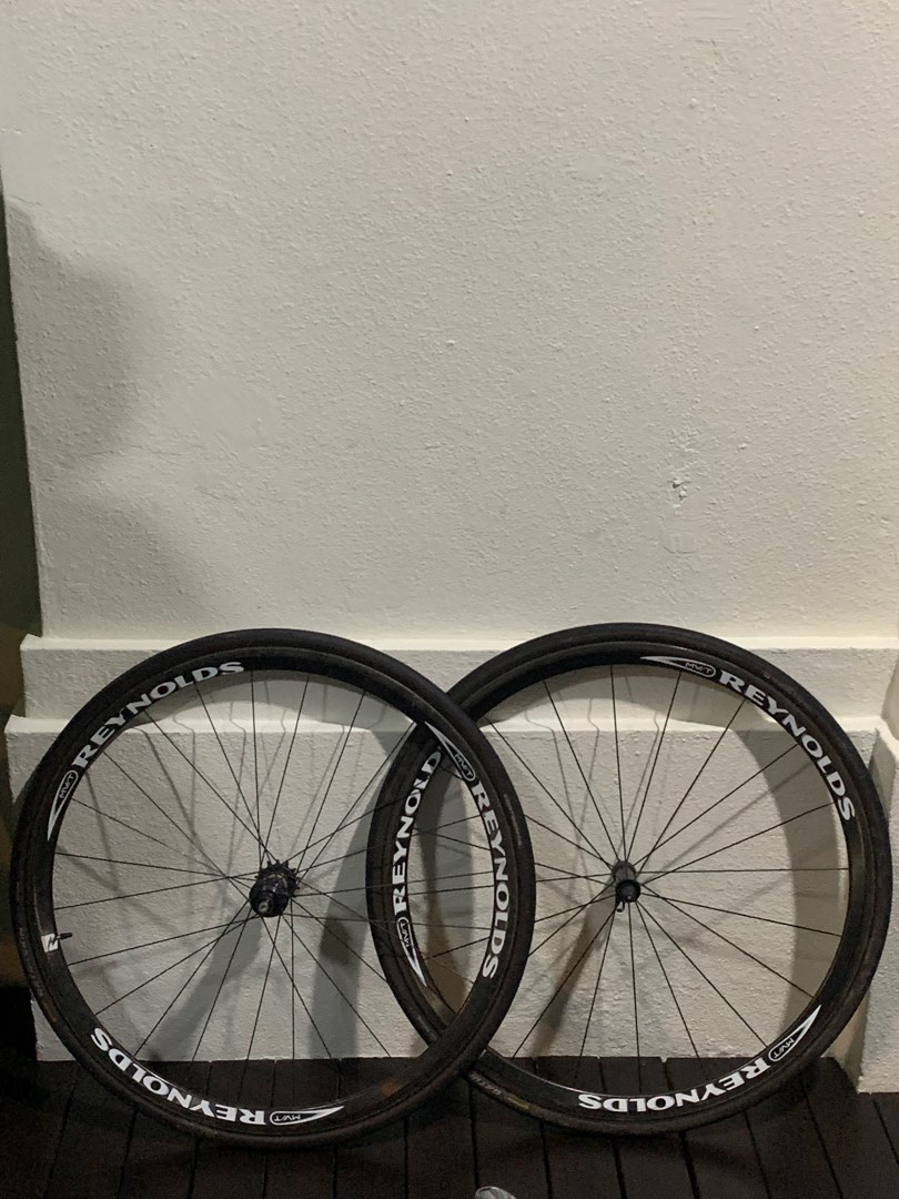 Reynolds lightweight carbon 40mm 60mm wheelset for fixie / track ...