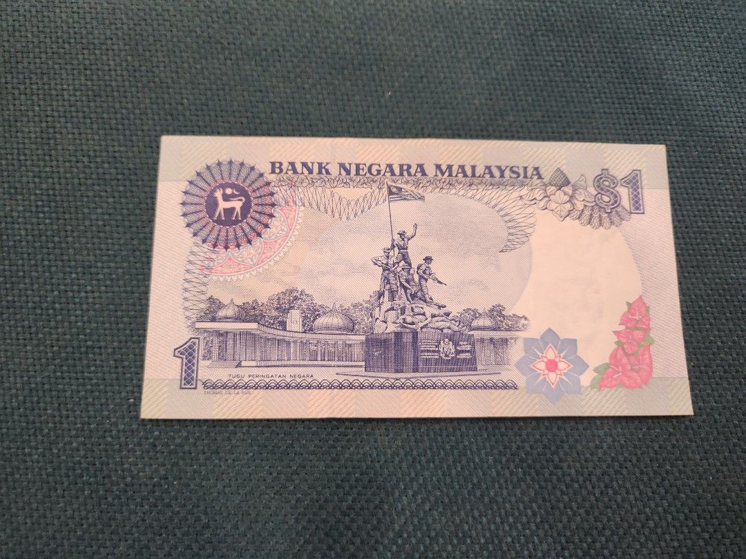 RM 1 Bank Note, Hobbies & Toys, Collectibles & Memorabilia, Currency on ...