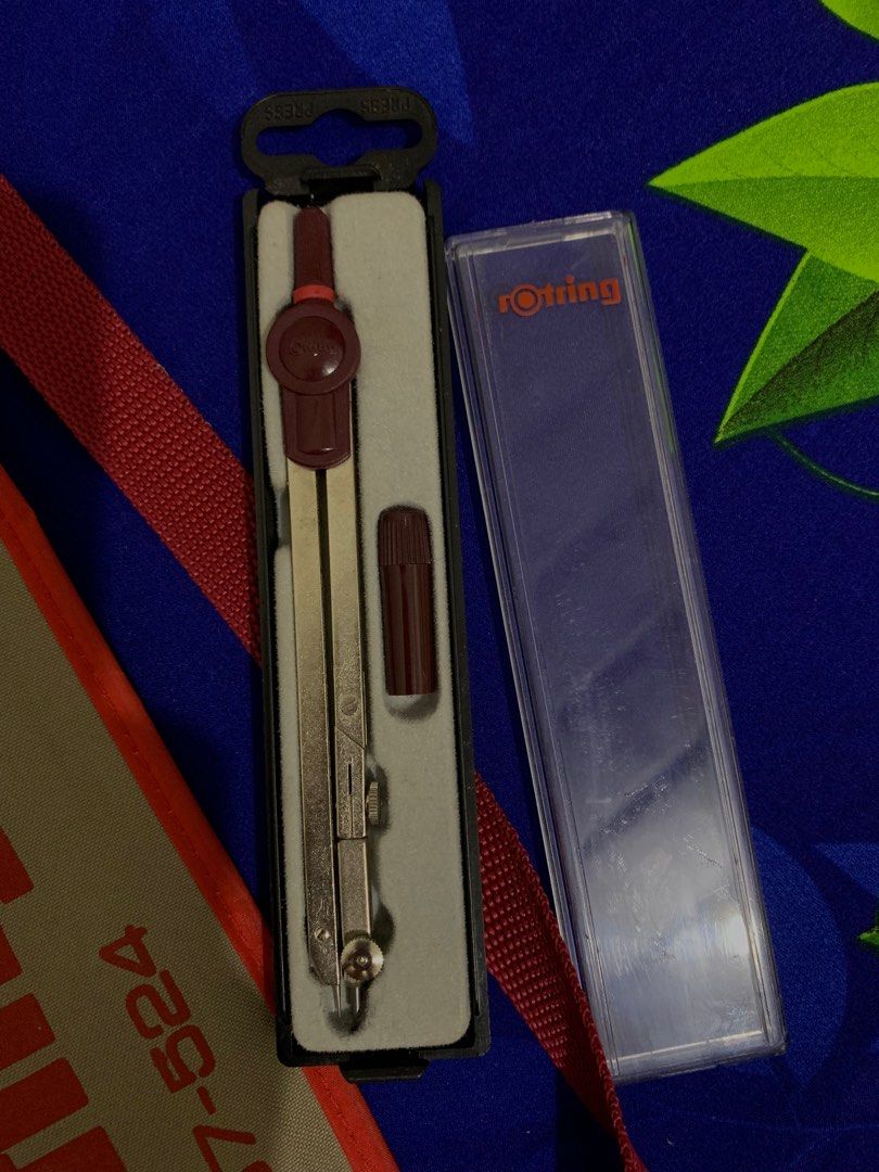 Rotring T-Square with free Rotring compass, Hobbies & Toys, Stationary ...