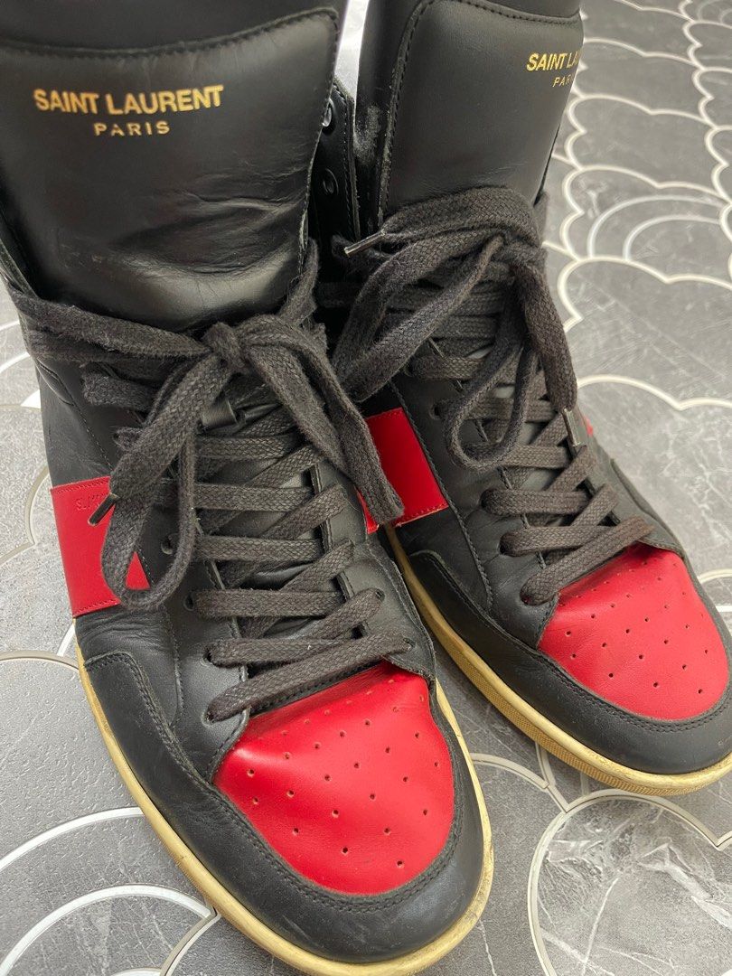 Saint Laurent SL/10H, Men's Fashion, Footwear, Sneakers on Carousell