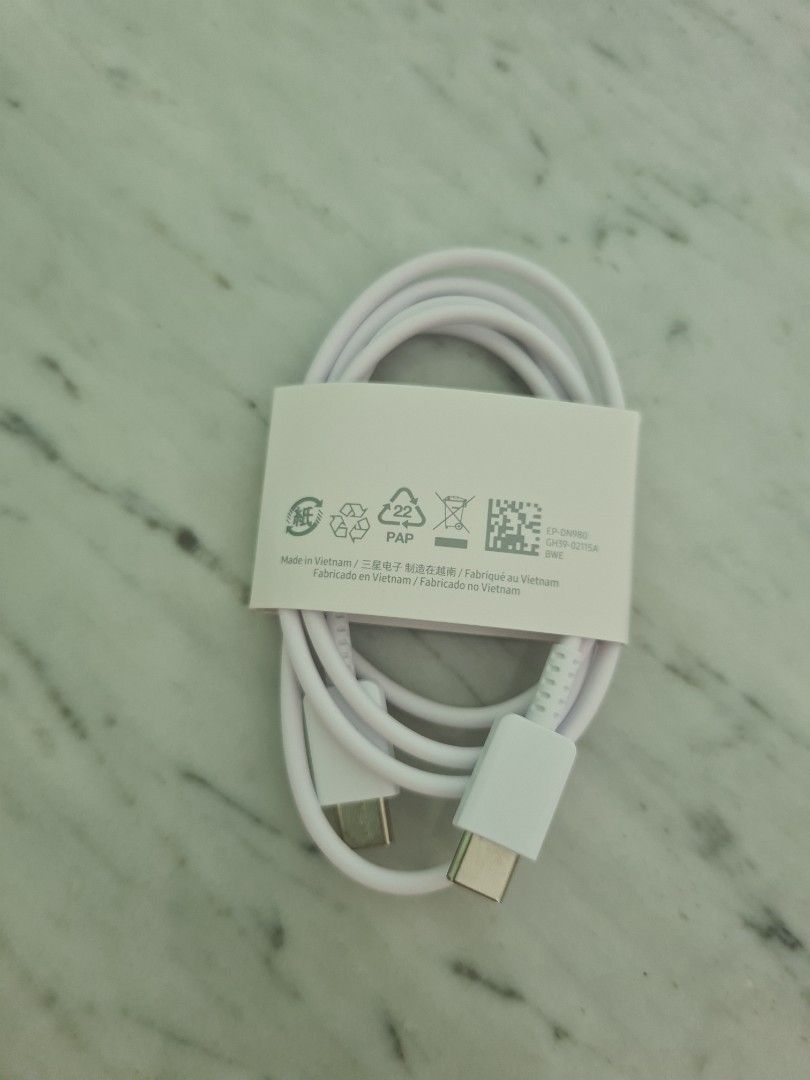 Samsung original type C cable, Mobile Phones & Gadgets, Mobile & Gadget ...