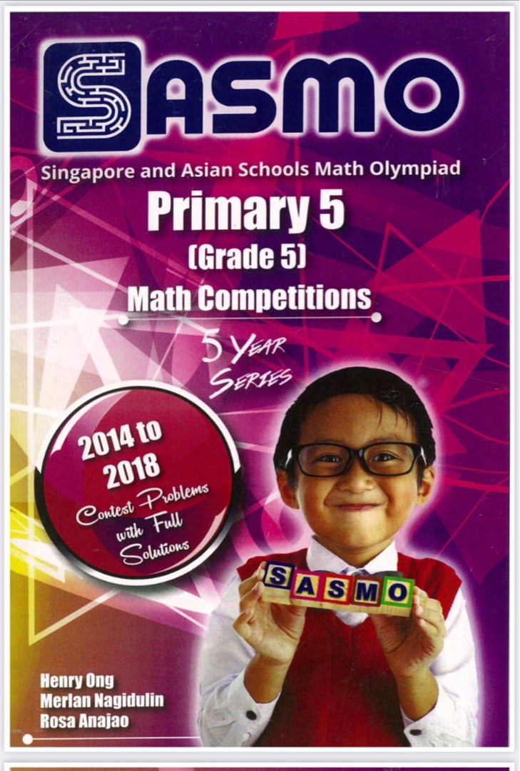 SASMO P4, P5 & P6 papers, Hobbies & Toys, Books & Magazines, Assessment Books on Carousell