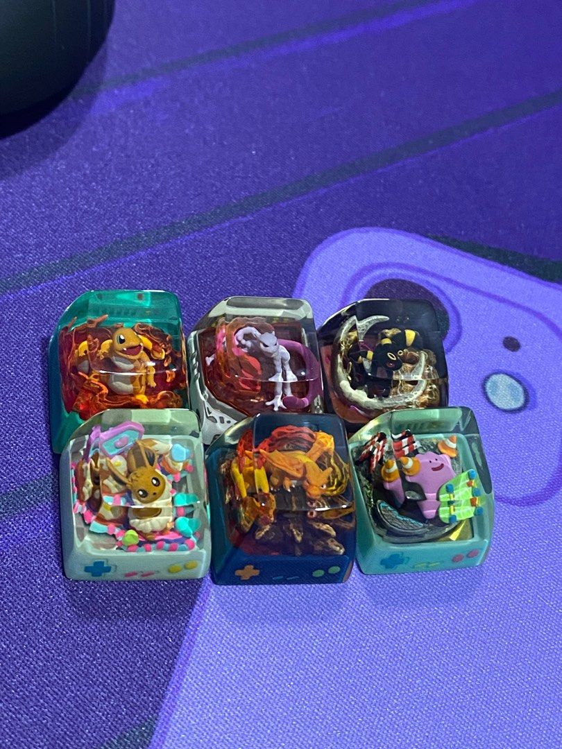 S-Craft Pokemon Artisan Keycaps, Computers & Tech, Parts & Accessories ...