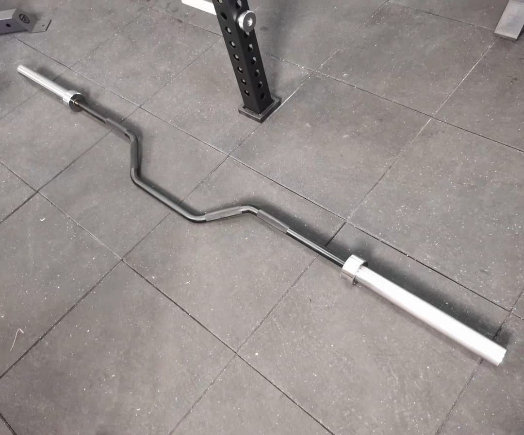 Seal Row Barbell Curved Bench Pull Barbell BN READY STOCK, Sports ...