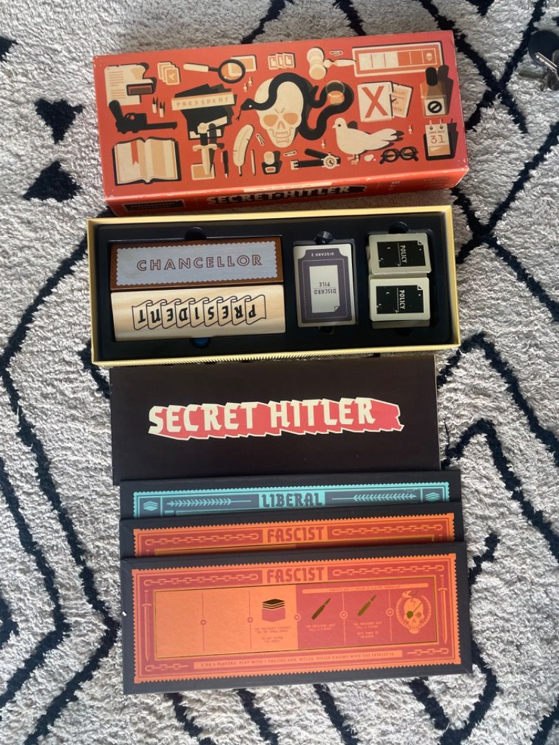 Secret Hitler Board Game, Hobbies & Toys, Toys & Games on Carousell