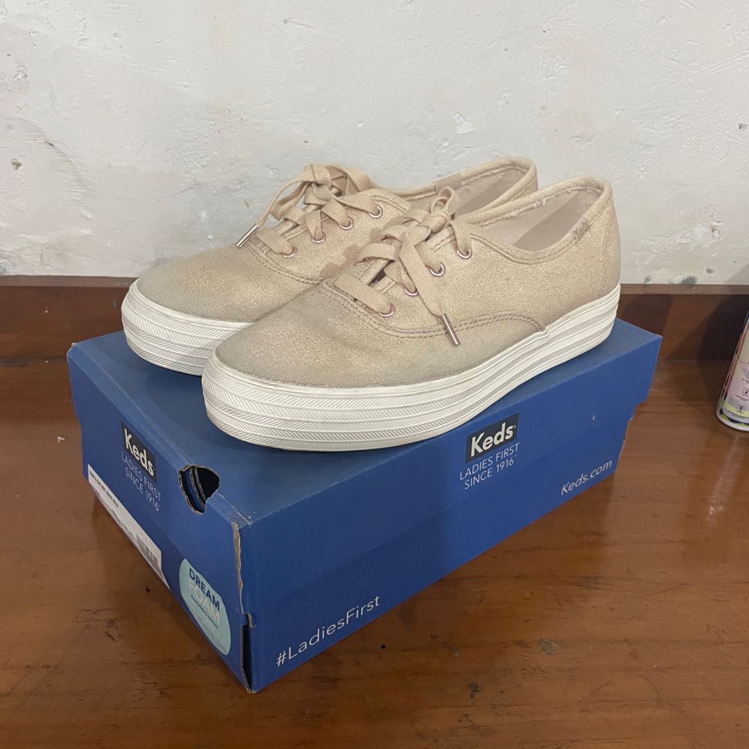 Sepatu Keds Triple Cvo Met Rose Gold size 38 sepatu keds original mewah elegan box lengkap warna ...