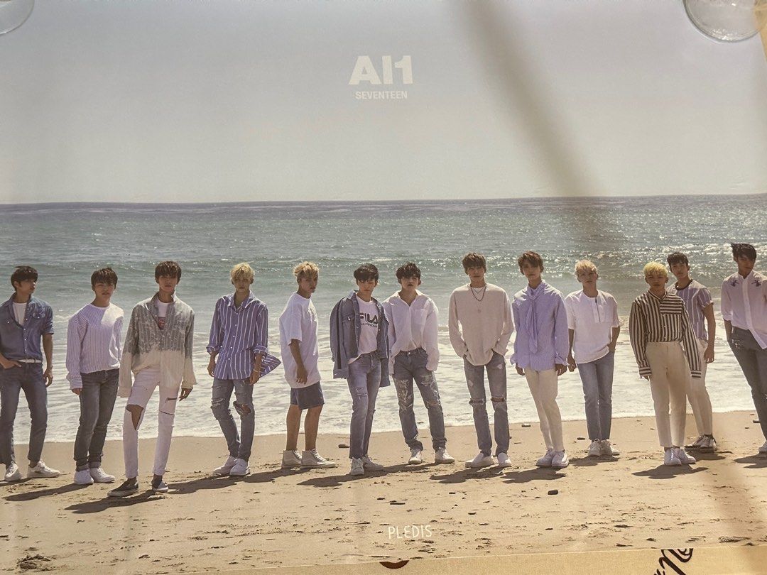 8 Seventeen Official Album Posters on Carousell