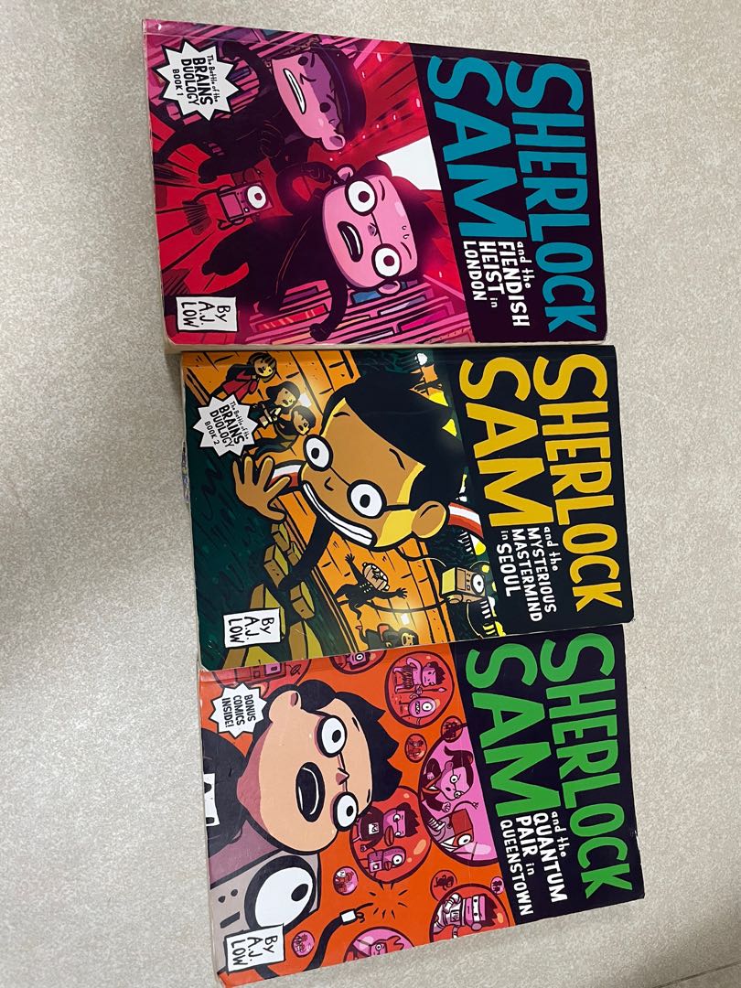 Sherlock Sam, Hobbies & Toys, Books & Magazines, Children's Books on Carousell