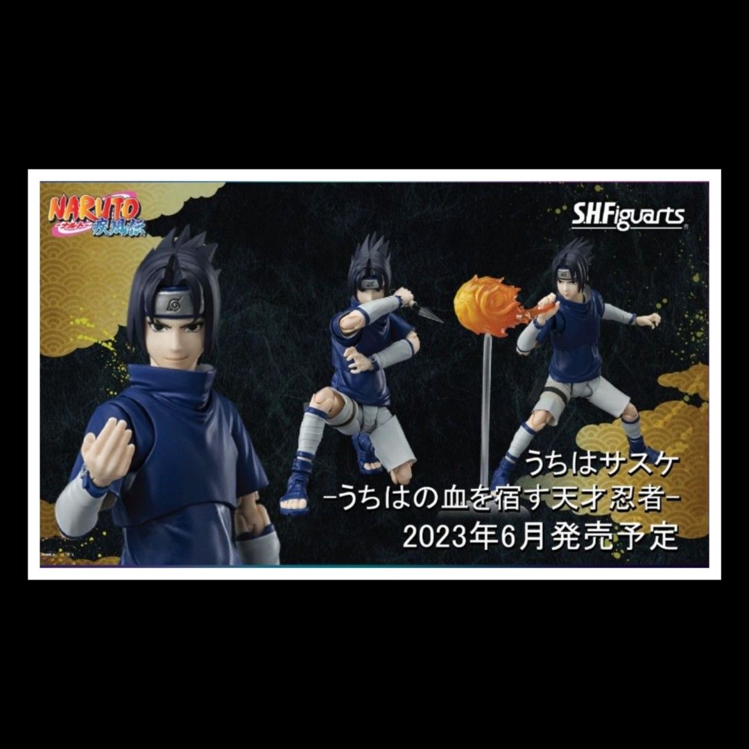 SHF S.H.FIGUARTS(Naruto) Sasuke Uchiha - A Genius Ninja With Uchiha ...