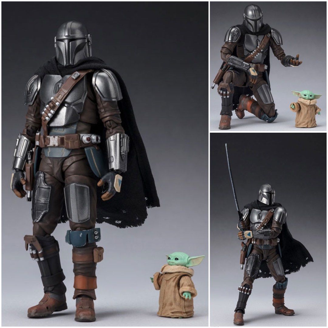 S.H.Figuarts Mandalorian & Grogu (STAR WARS: The Mandalorian), Hobbies & Toys, Toys & Games on ...
