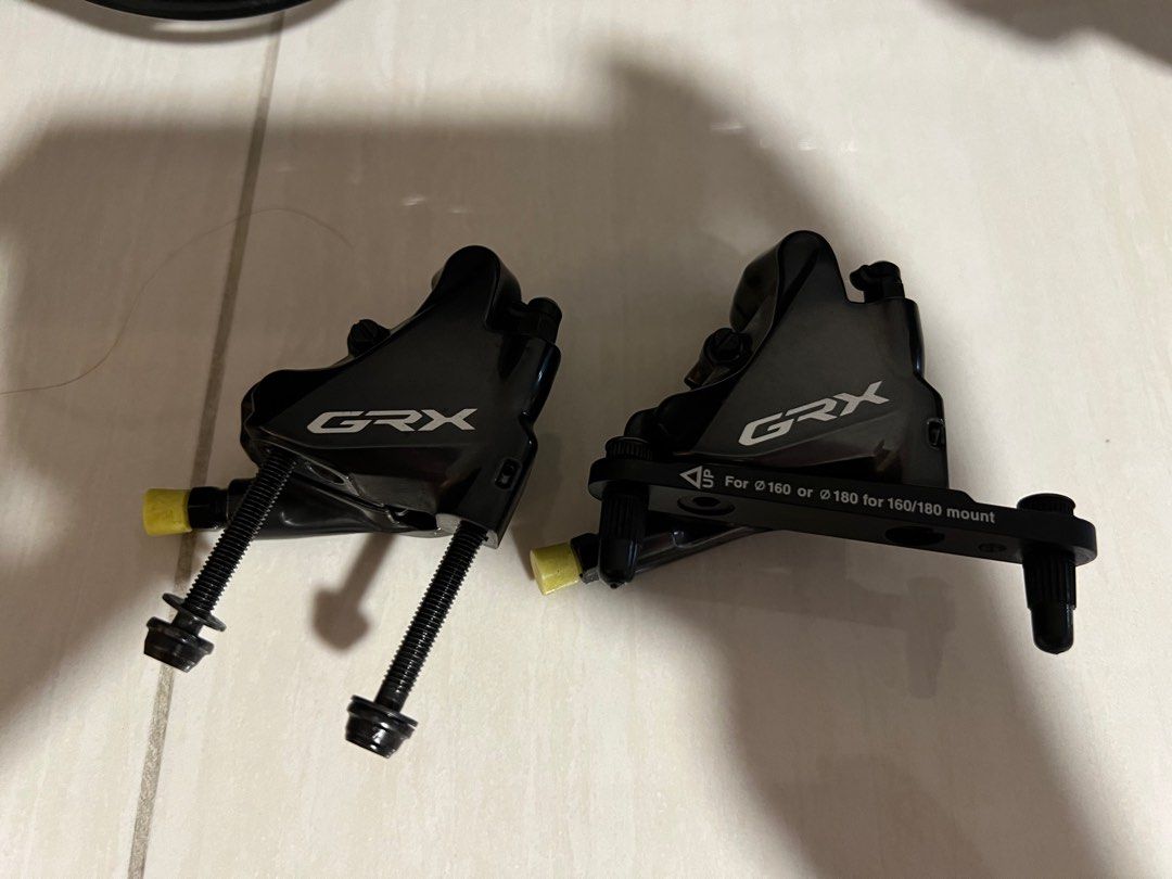 Shimano GRX810 1 x 11speed Shifter + Brake Lever Flat Mount Calipers ...