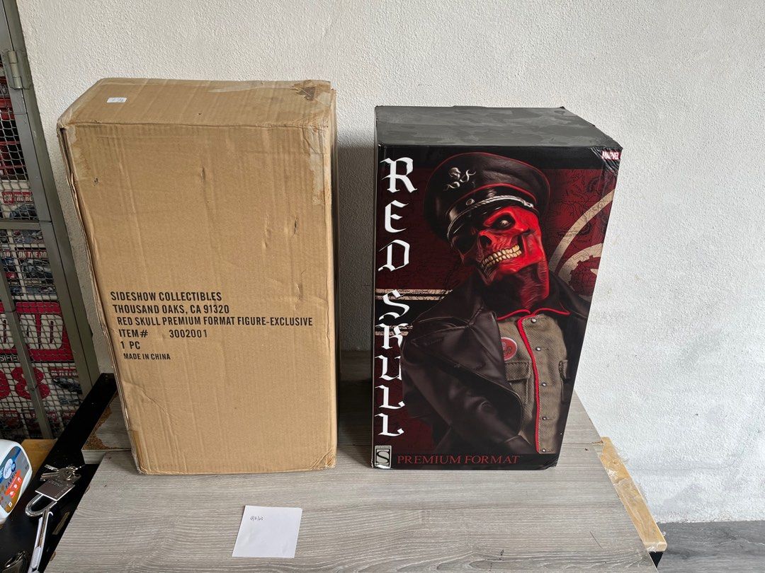 Sideshow Red Skull Pf Exclusive Version 1/4 Scale Statue, Hobbies ...