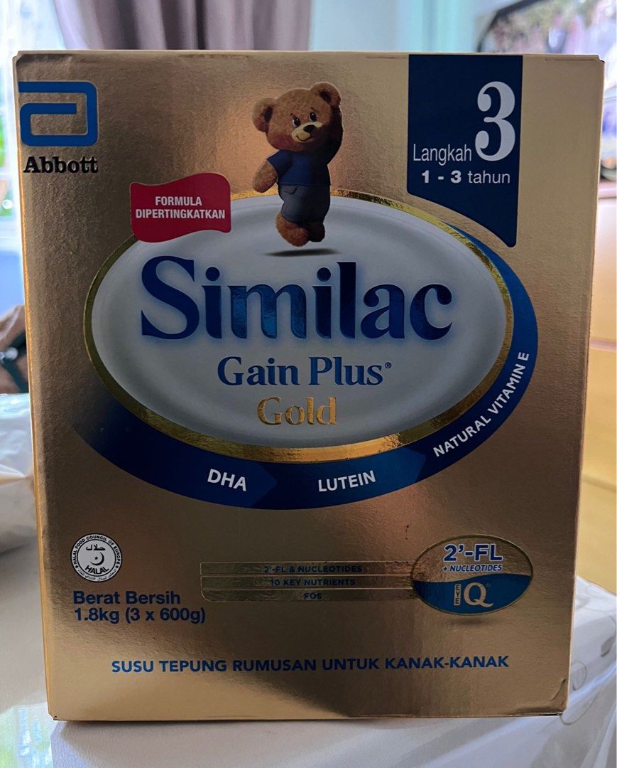 Similac Gain Stage 3, Babies & Kids, Nursing & Feeding, Breastfeeding ...