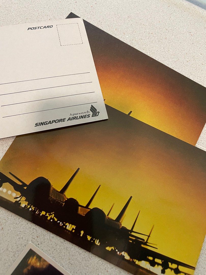 Singapore airlines postcards 1980s, Hobbies & Toys, Memorabilia ...