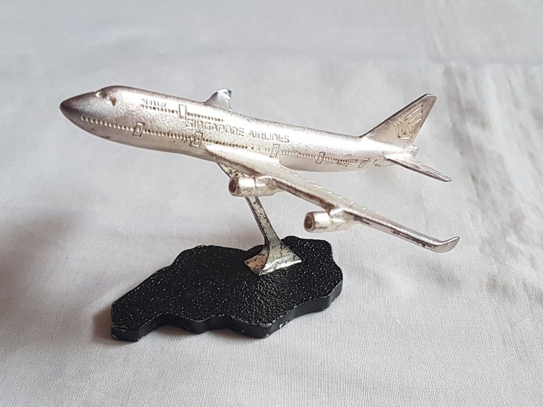 Singapore Airlines Raffles Class Megatop Boeing 747 Metal Model ...