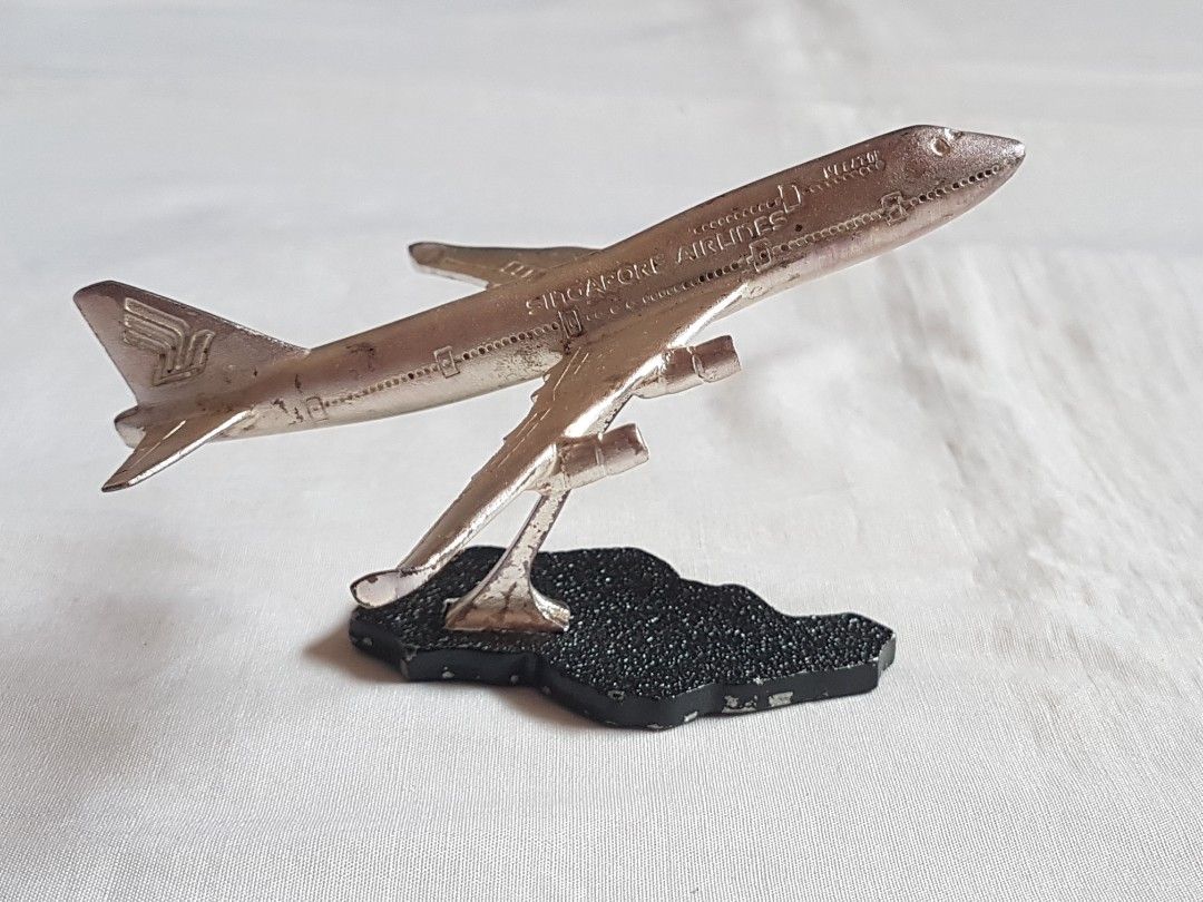 Singapore Airlines Raffles Class Megatop Boeing 747 Metal Model ...