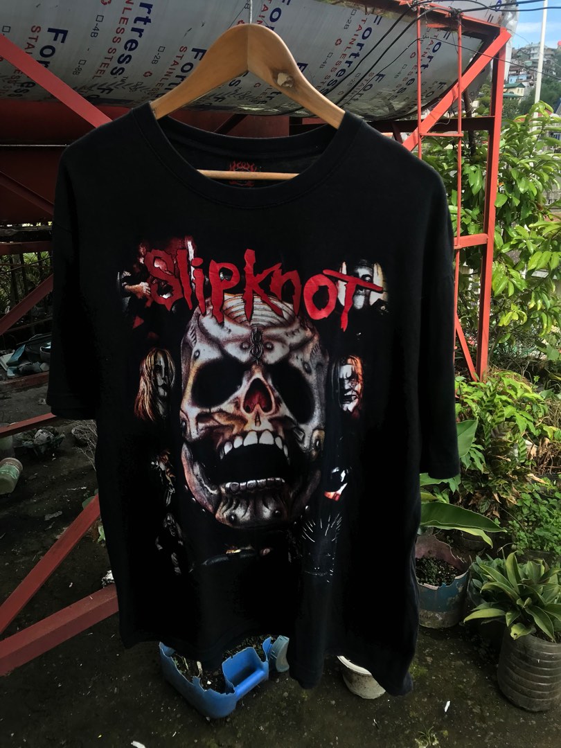 Slipknot Vintage Metal Heaven Bootleg, Men's Fashion, Tops & Sets ...