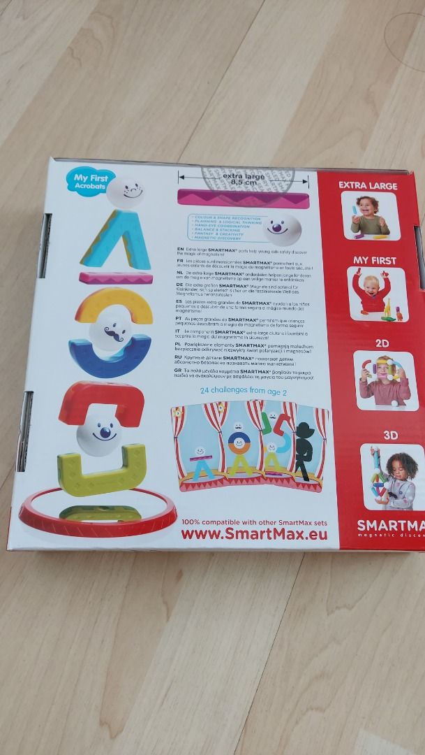 SmartMax Magnetic toy (My First Acrobats), Hobbies & Toys, Toys & Games ...