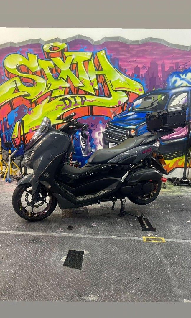 Spray Bike Rim / Splatter Rims/ Splatter Paint Rims / NMAX / XMAX / TMAX, Motorcycles ...