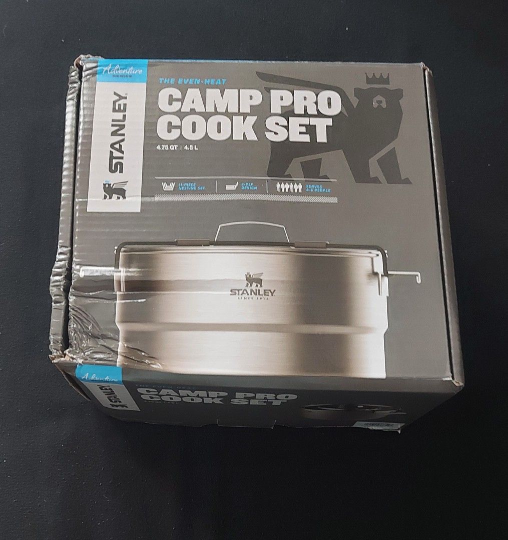 Stanley camp pro cook set, Sports Equipment, Hiking & Camping on Carousell
