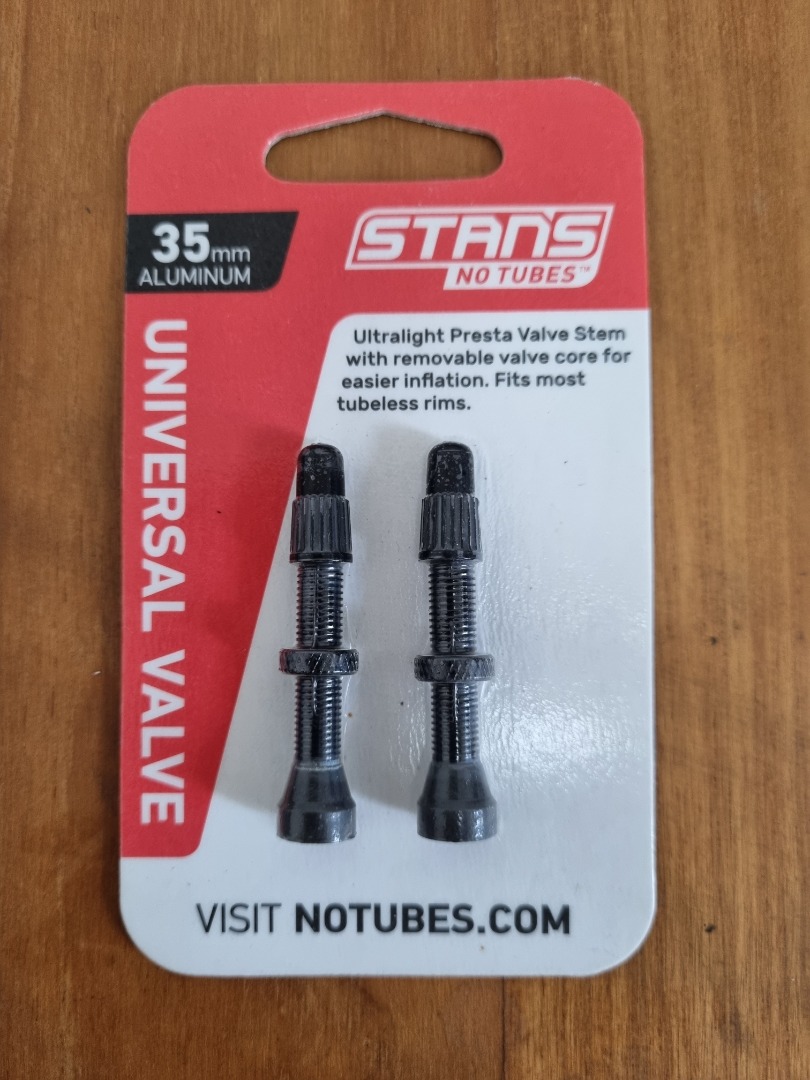 Stan's No Tubes 35mm Tubeless Alloy Valves, Sports Equipment, Bicycles ...