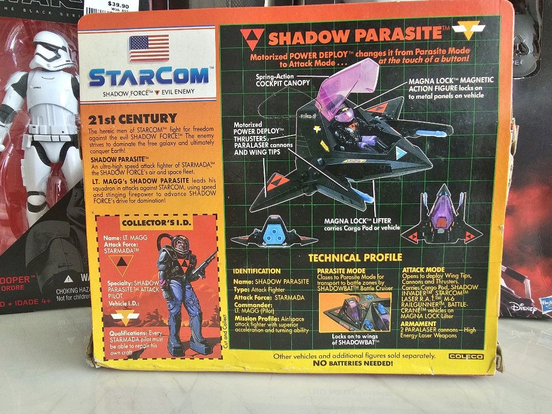 Starcom Shadow Parasite Coleco vintage toy, Hobbies & Toys, Toys ...