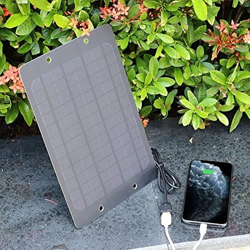 Mini Solar Panel,5V 6W USB Monocrystalline Solar Panel Charger ...