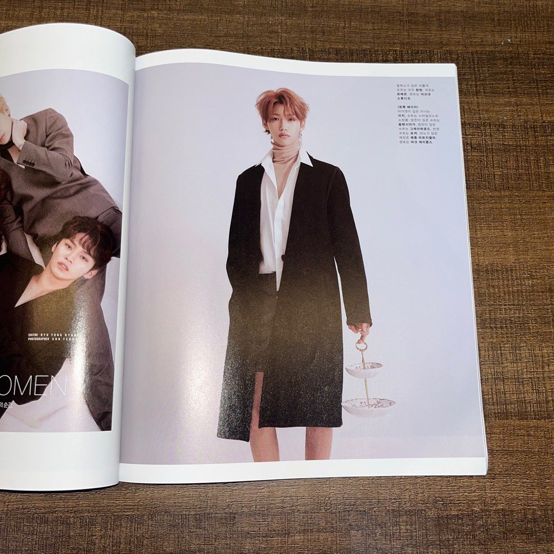 Stray Kids Magazine - Nylon Korea Magazine Collection No.86 (ft. son naeun, oh yeonseo) SKZ JYP ...