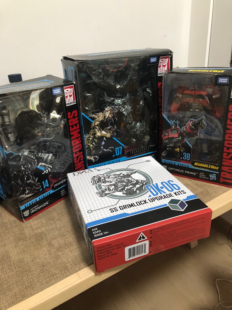 Studio Series Transformers Grimlock Optimus Ironhide, Hobbies & Toys ...