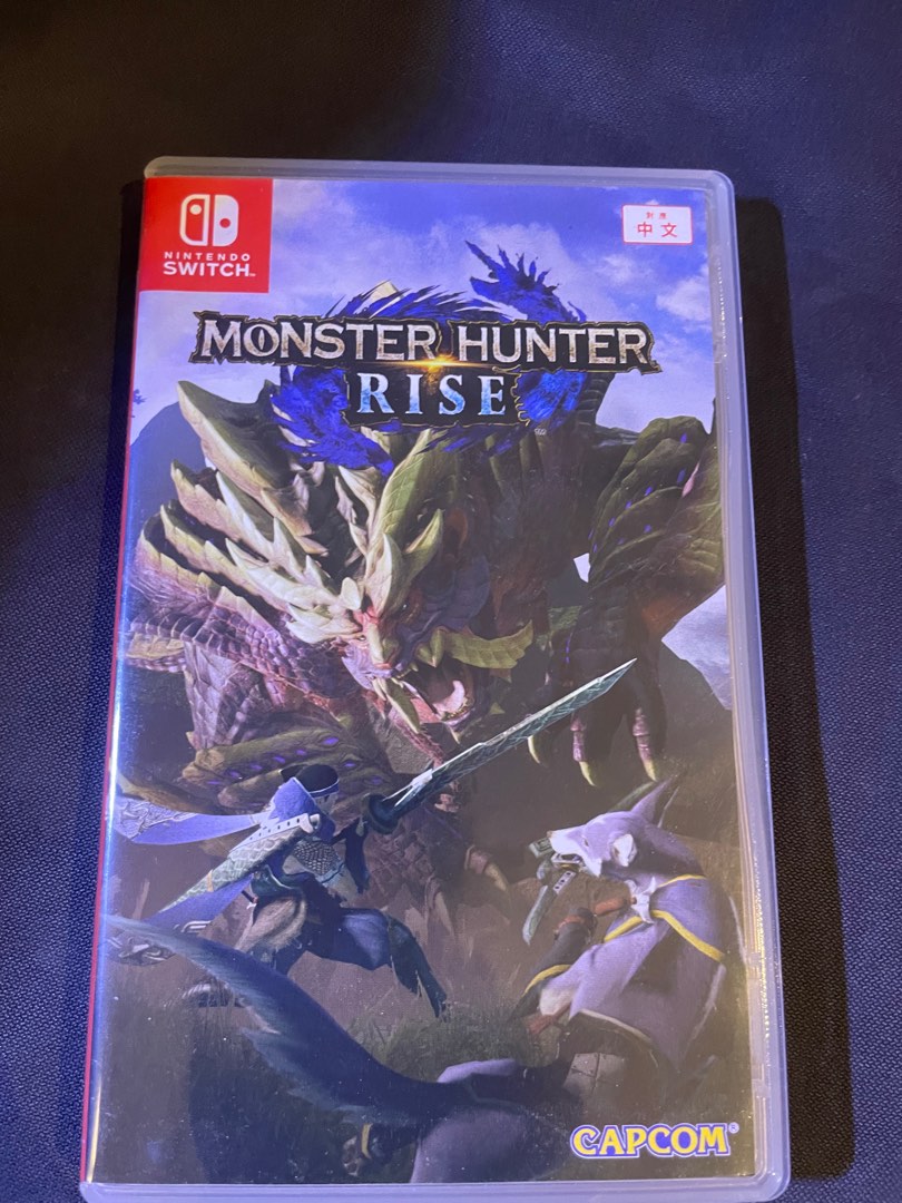 Switch Monster Hunter Rise MHrise, 電子遊戲, 電子遊戲, Nintendo 任天堂 - Carousell